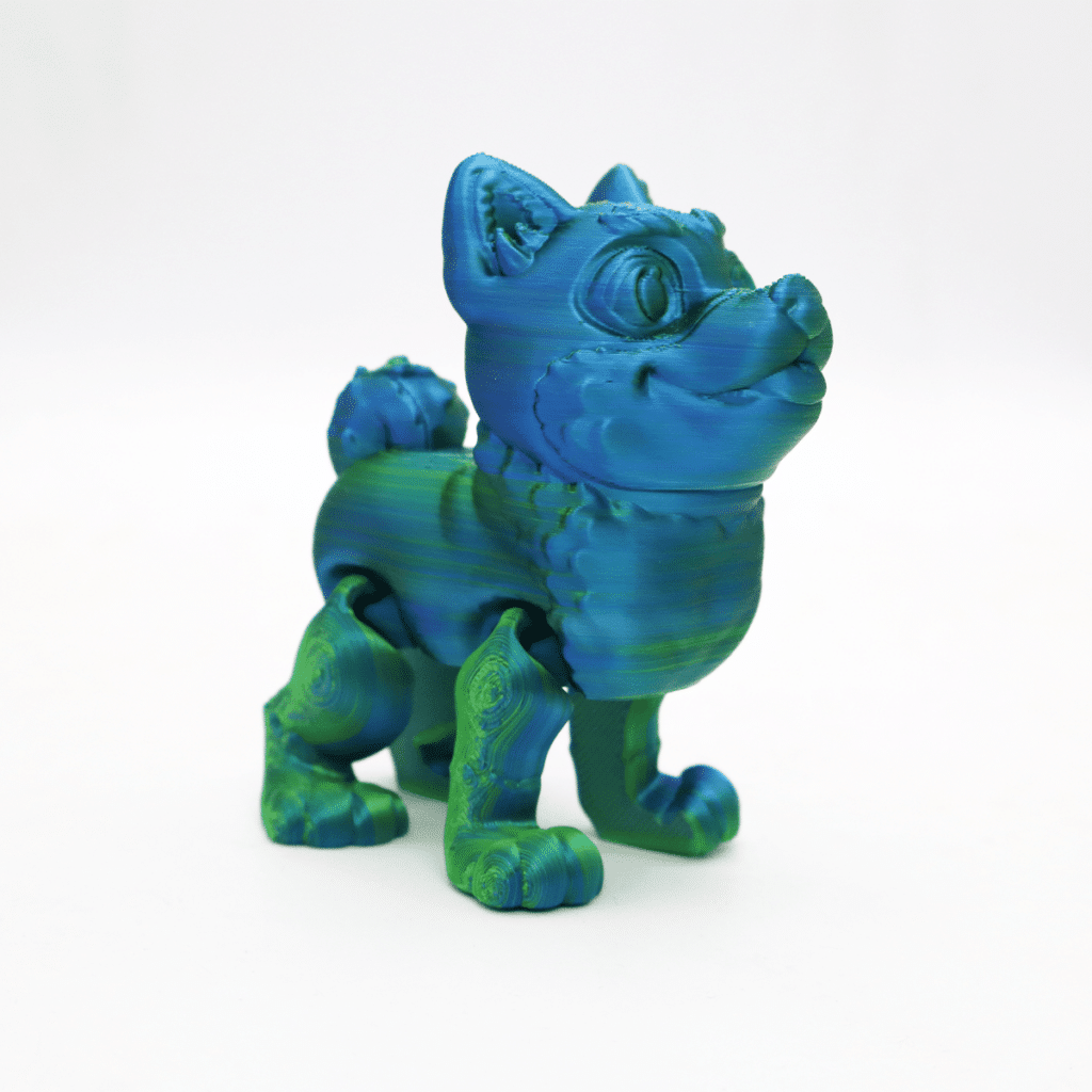 Customizable 3D Printed Articulated Dog Toy for Kids' Fun ...