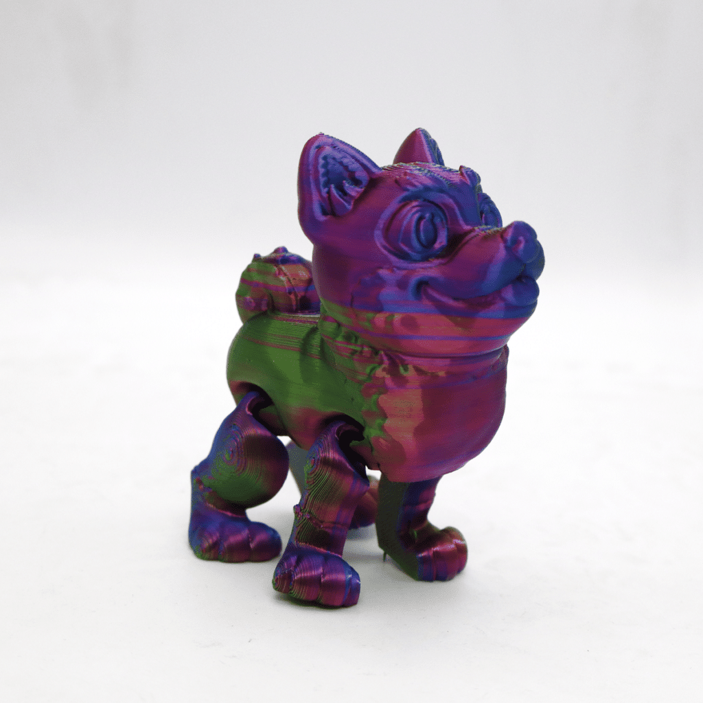 Customizable 3D Printed Articulated Dog Toy for Kids' Fun ...