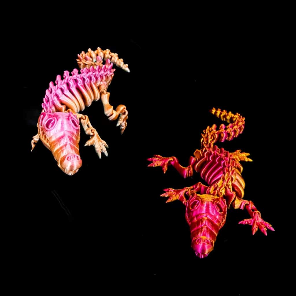Movable Dinosaur Fossil Toy 3D Printed Fully Customizable ...