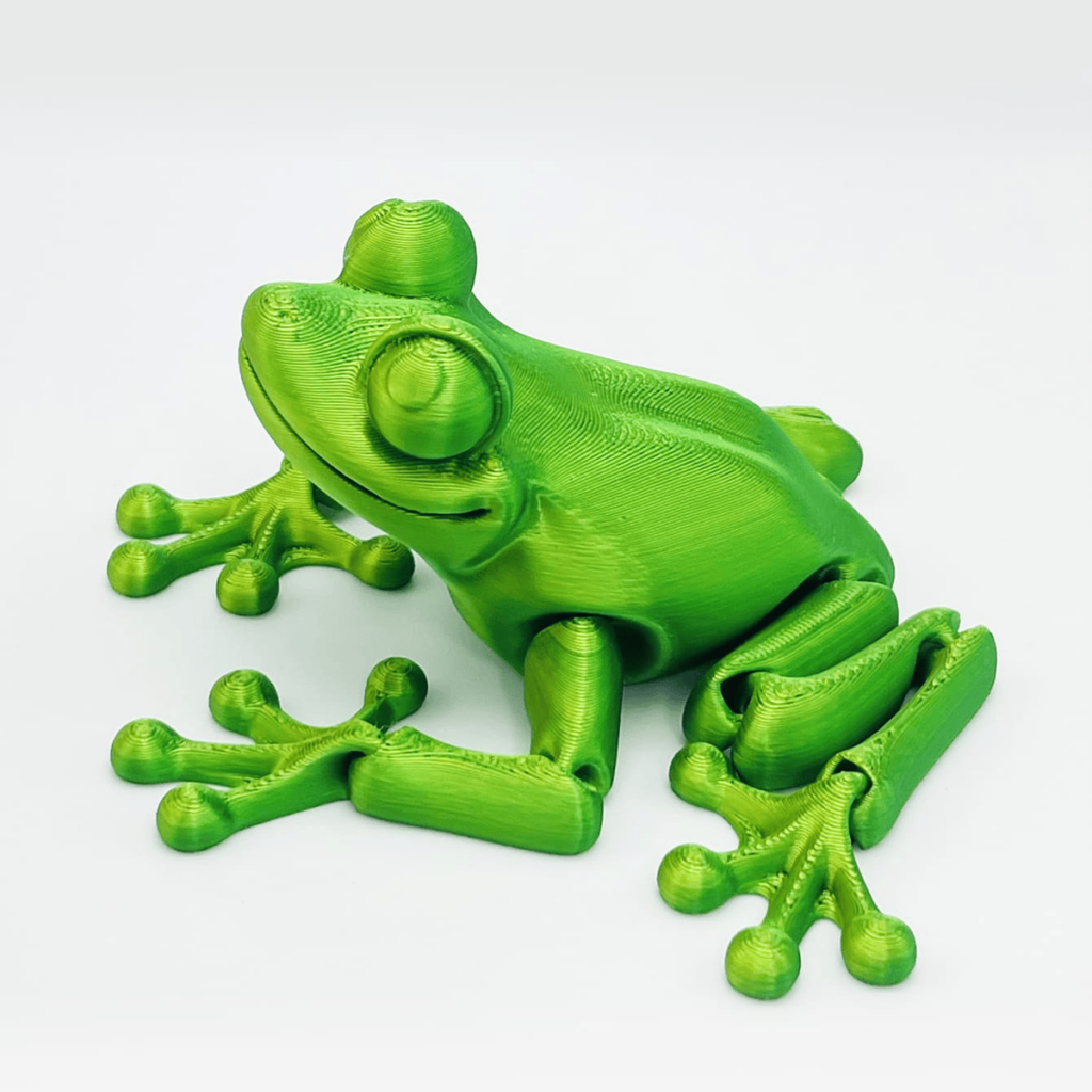 Customizable 3D Printed Movable Frog Creative Children's Toy ...
