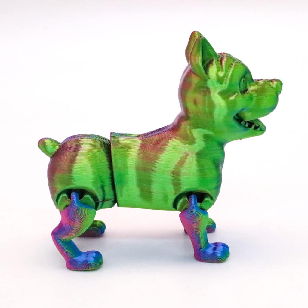 Custom 3D Printed Movable Joint Dog Toy For Kids - Professional 3D ...