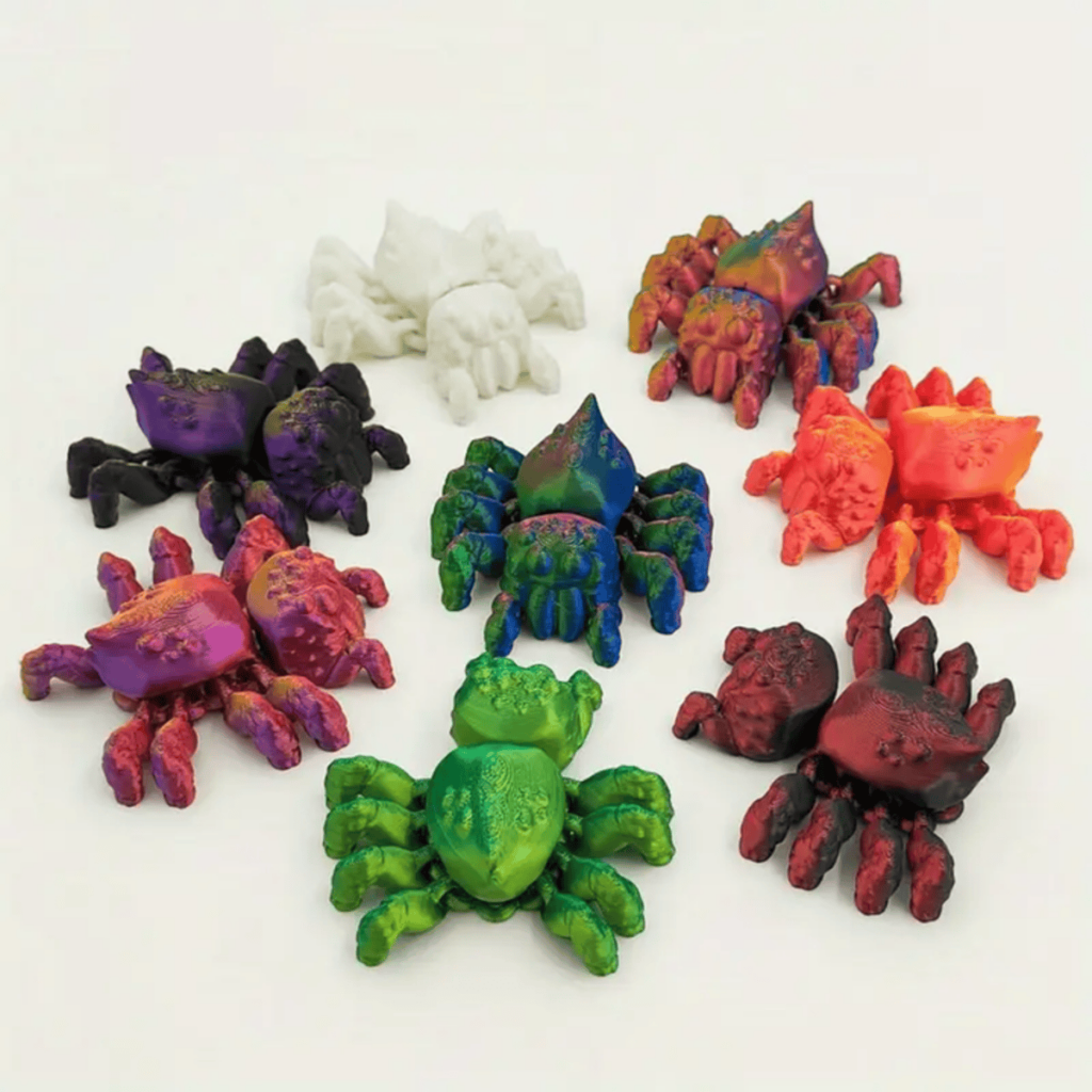 Adorable Custom 3D Printed Jumping Spider