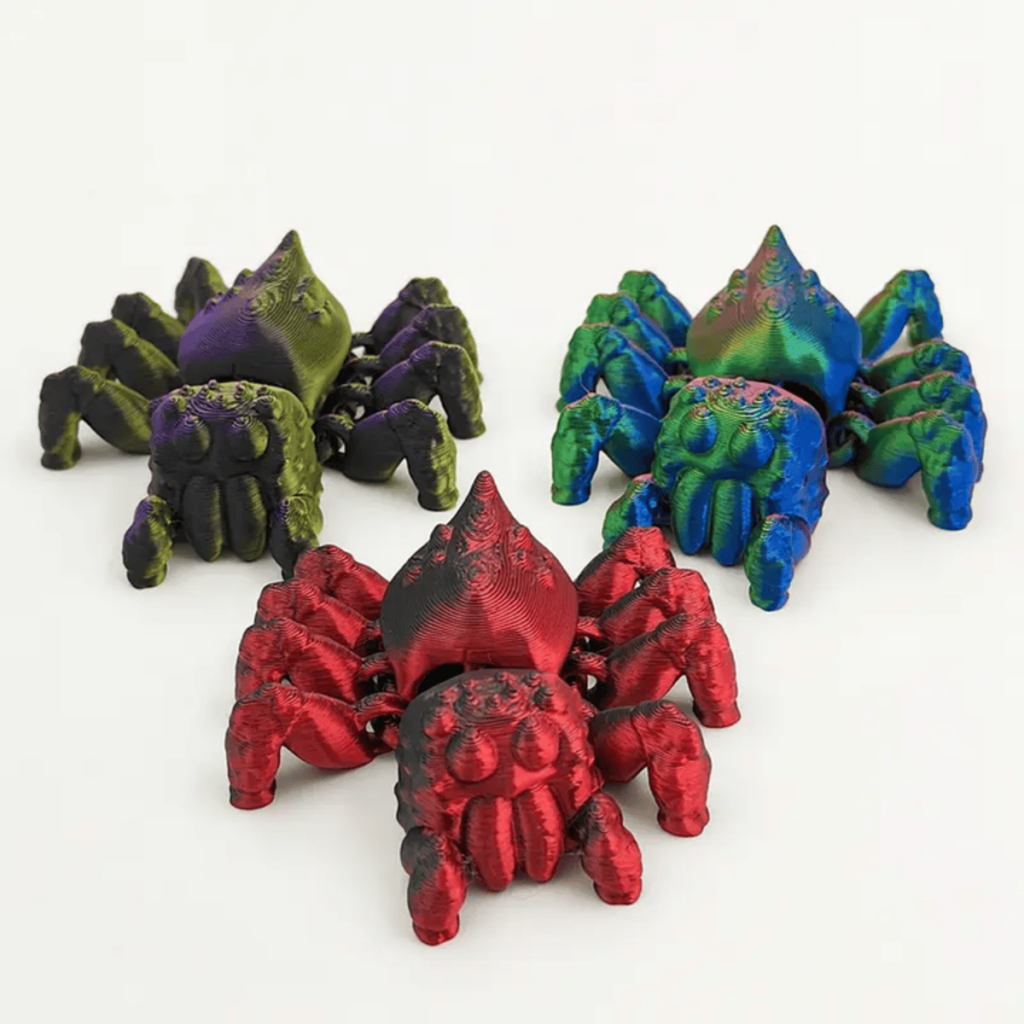 Adorable Custom 3D Printed Jumping Spider